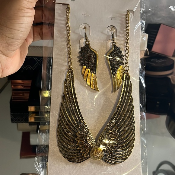 Jewelry | Angel Wings Set | Poshmark